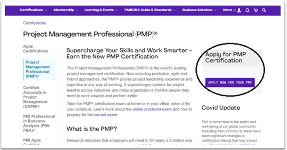 How to Apply for the PMP® Exam | 3FOLD Education Centre