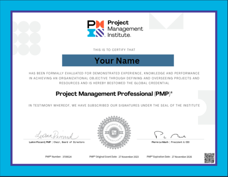 PMP New Exam: Process, Results, and Certification